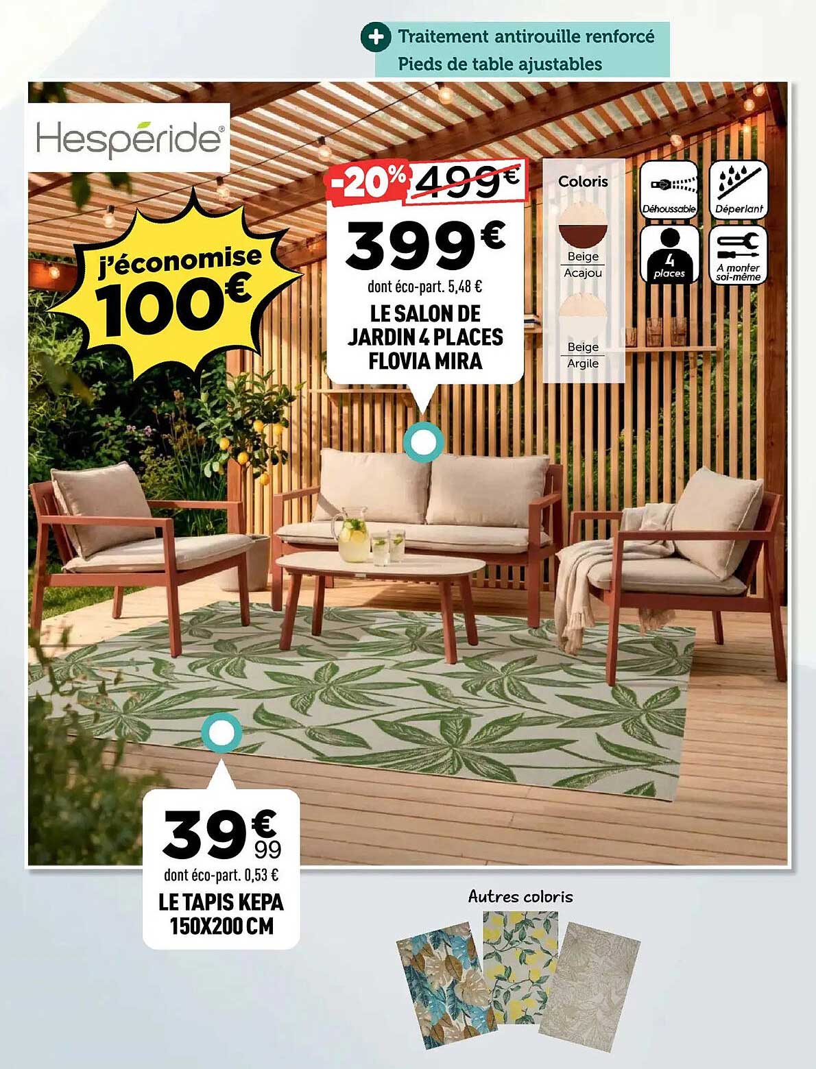 Centrakor Promo Salon De Jardin