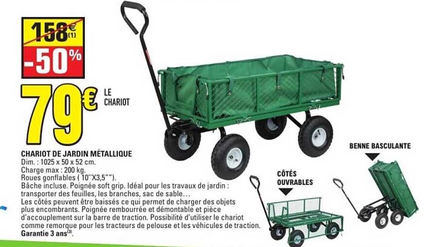 Chariot De Jardin Leclercnull