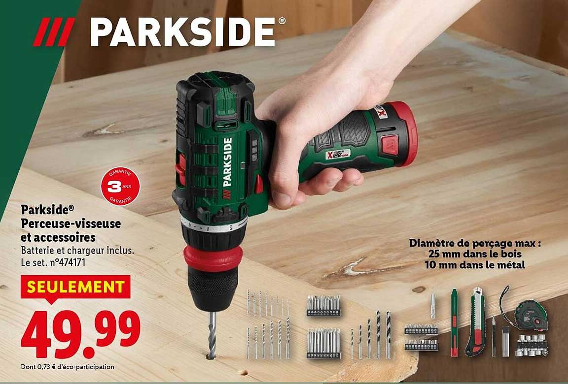 Perceuse Visseuse Lidl 2022null