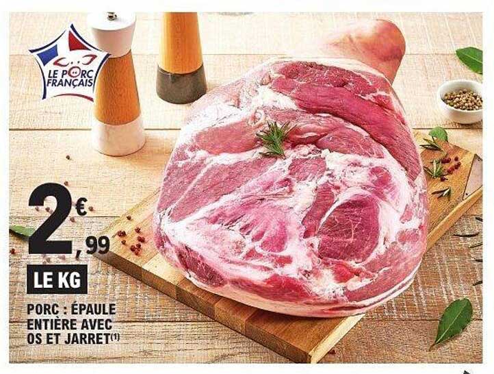 Epaule De Porc Prix Au Kilo
