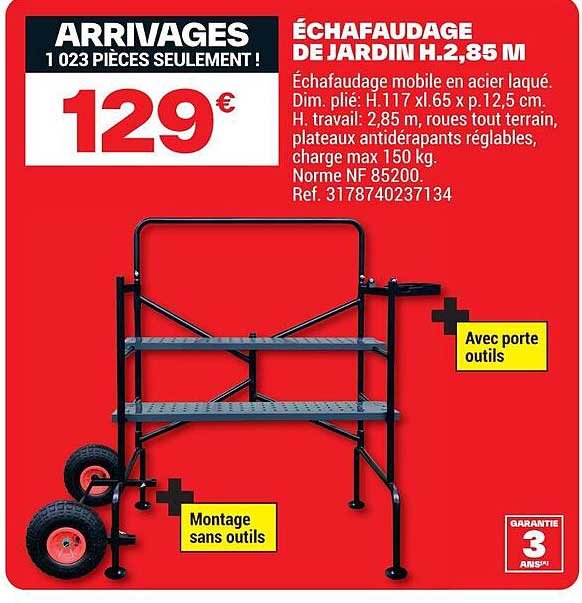 Echafaudage De Jardin Brico Depot