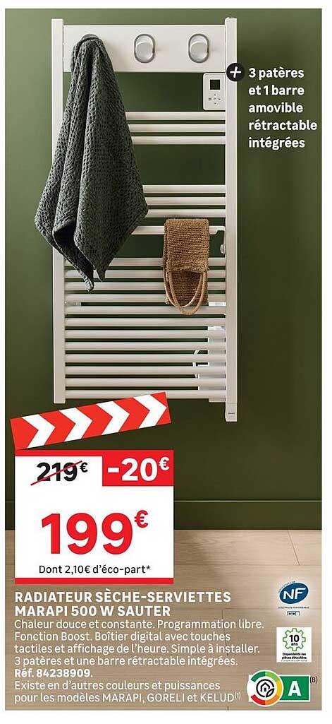 Radiateur Seche Serviette Sauter