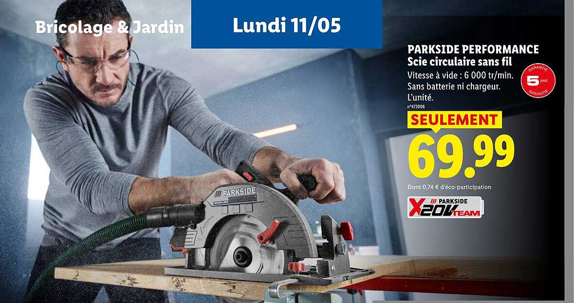 Lidl Scie Circulairenull