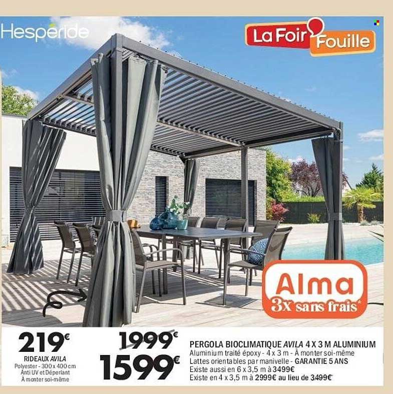 Pergola Foir Fouille