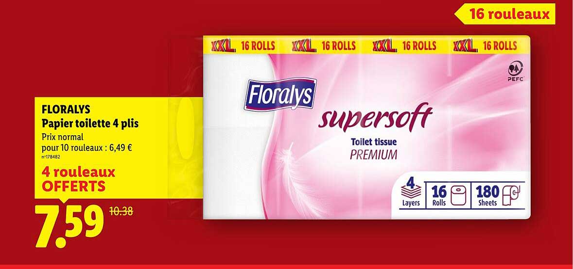 Papier Toilette Lidl 4 Plis