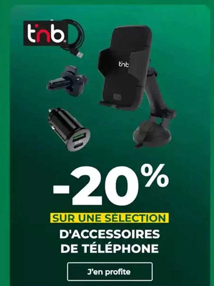 Promo -20% Sur Une Sélection D'accessoires De Téléphone chez Feu Vert ...