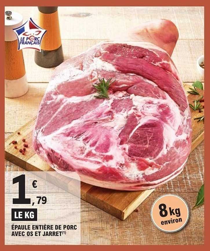 Epaule De Porc Entiere