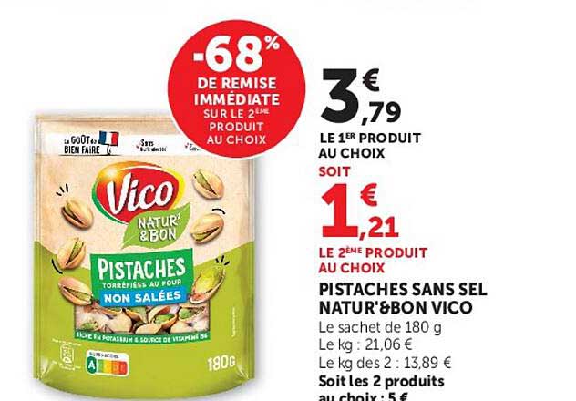 Promo -68% De Remise Immédiate Sur Le 2Ème Produit Au Choix chez Hyper ...