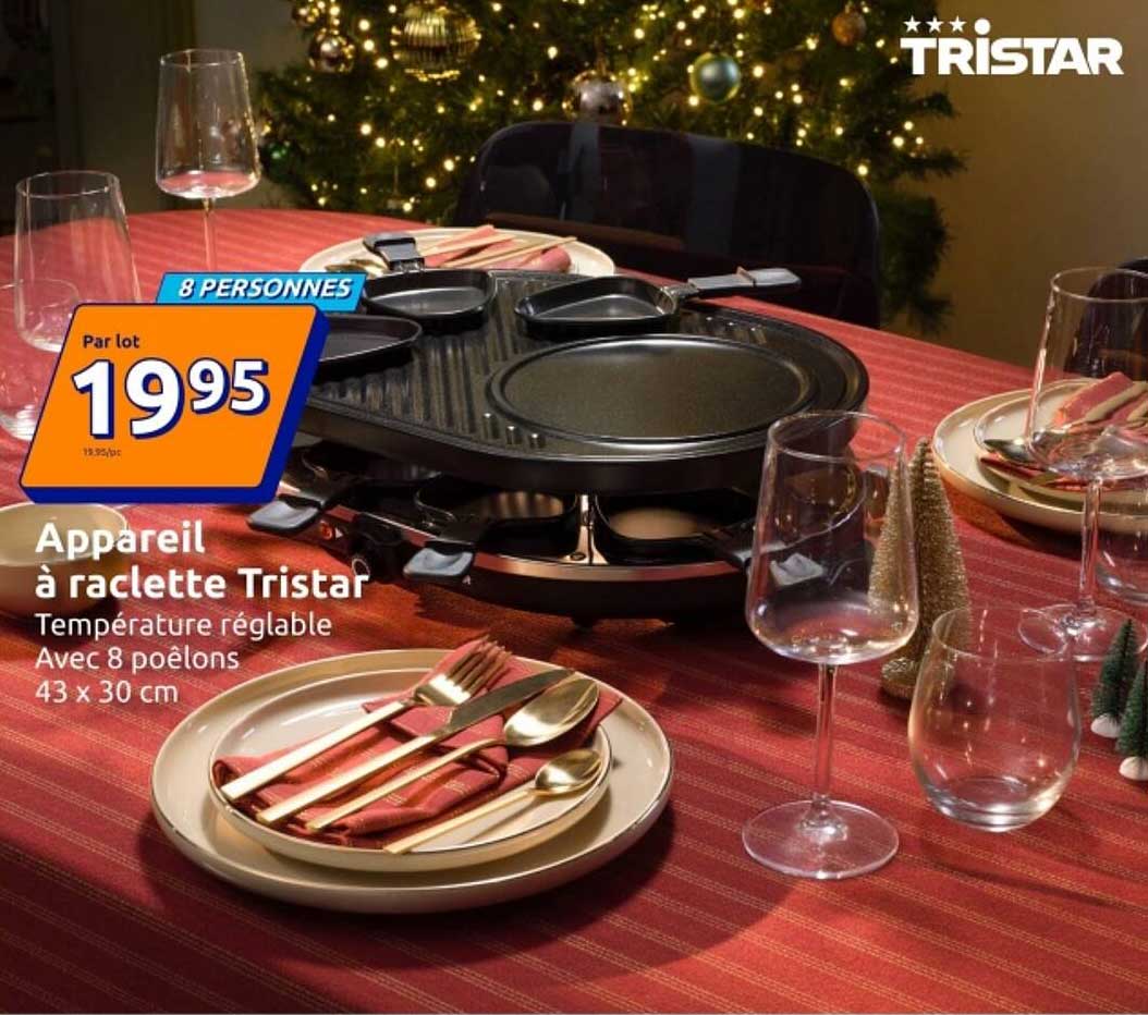 Promo Appareil À Raclette Tristar chez Action - 123Catalogue.fr
