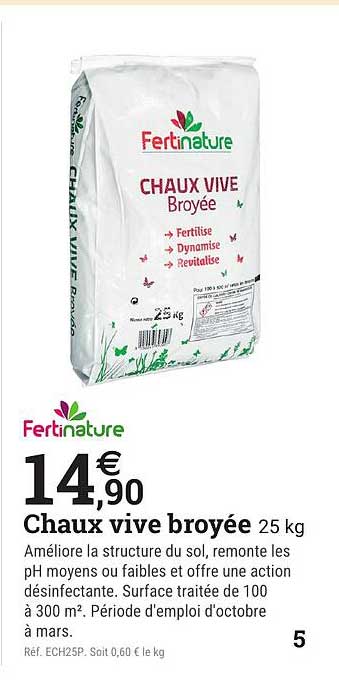 Chaux Vive Brico Depot