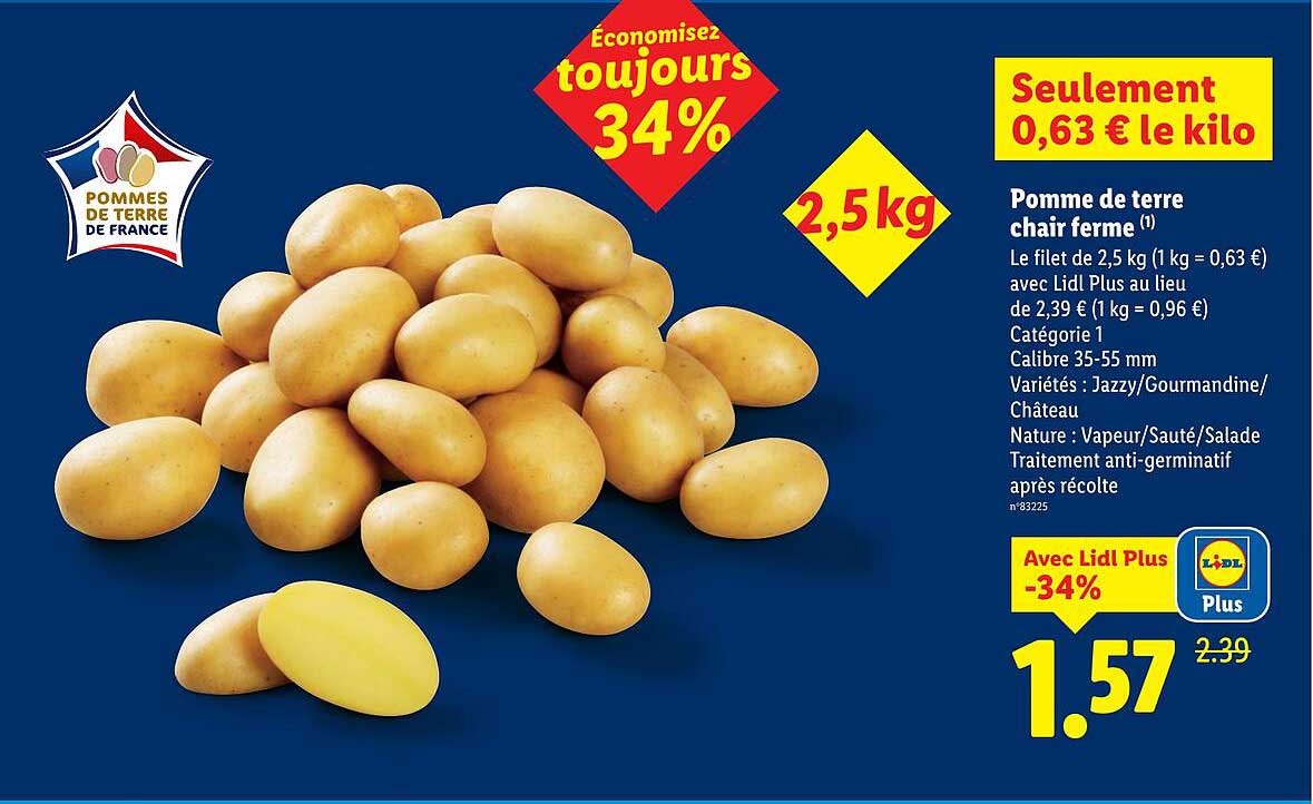 Lidl Pomme De Terre
