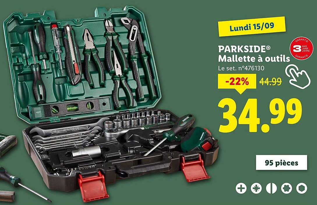 Malette Outils Lidl