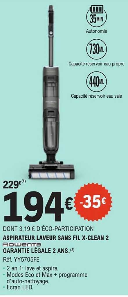 Leclerc Aspirateur Sans Fil