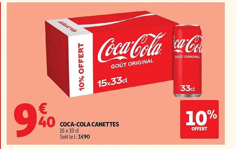 Prix Canette De Coca