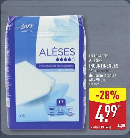 Aleses Jetables Leclerc