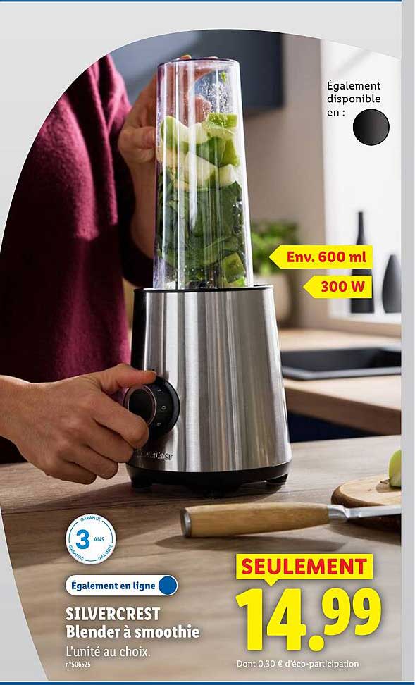Promo Silvercrest Blender À Smoothie chez Lidl - 123Catalogue.fr