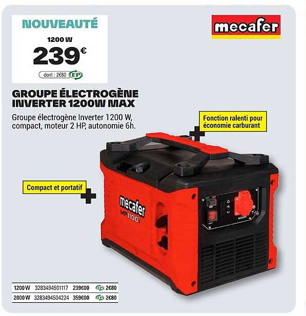 Brico Depot Groupe Electrogene