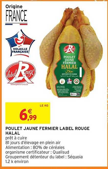 Label Rouge Poulet Halal