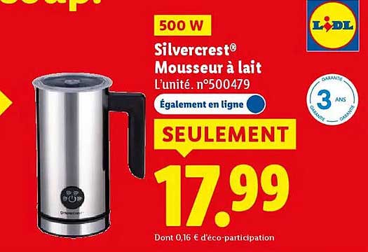 Mousseur Lait Lidlnull