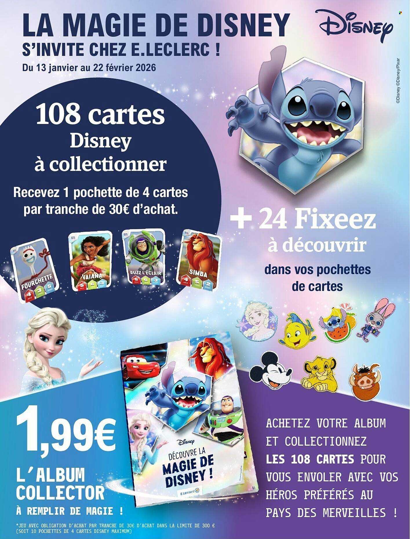 Promo La Magie De Disney S’invite Chez E.leclerc ! chez E.Leclerc ...