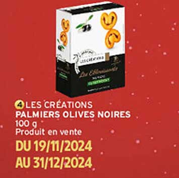 Promo Les Créations Palmiers Olives Noires chez Intermarché ...