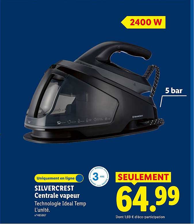 Centrale Vapeur Lidl
