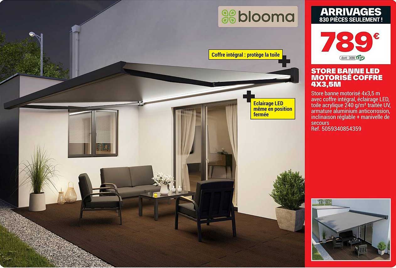 Store Banne Motorise Brico Depot
