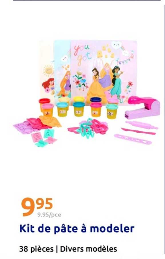 Promo Kit De Pâte À Modeler chez Action - 123Catalogue.fr