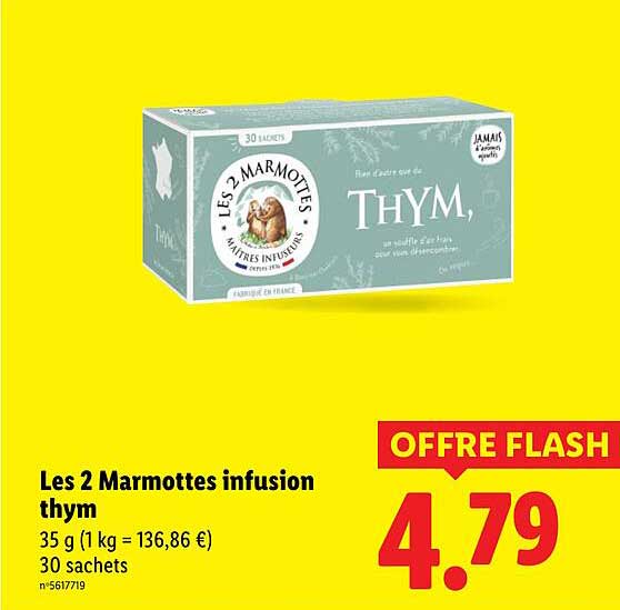 Les 2 Marmottes Thym