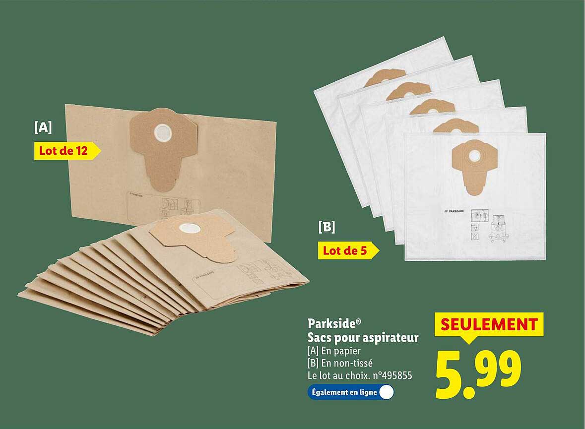 Sac Aspirateur Lidl