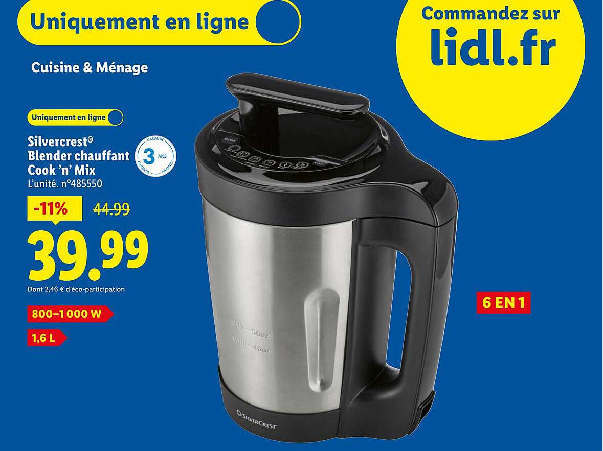 Blender Chauffant Lidl 2022