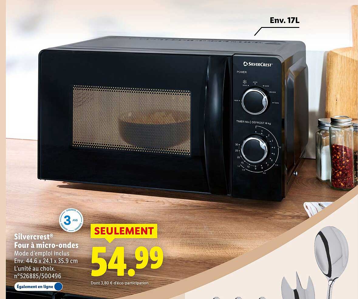 Four Micro Onde Silvercrest