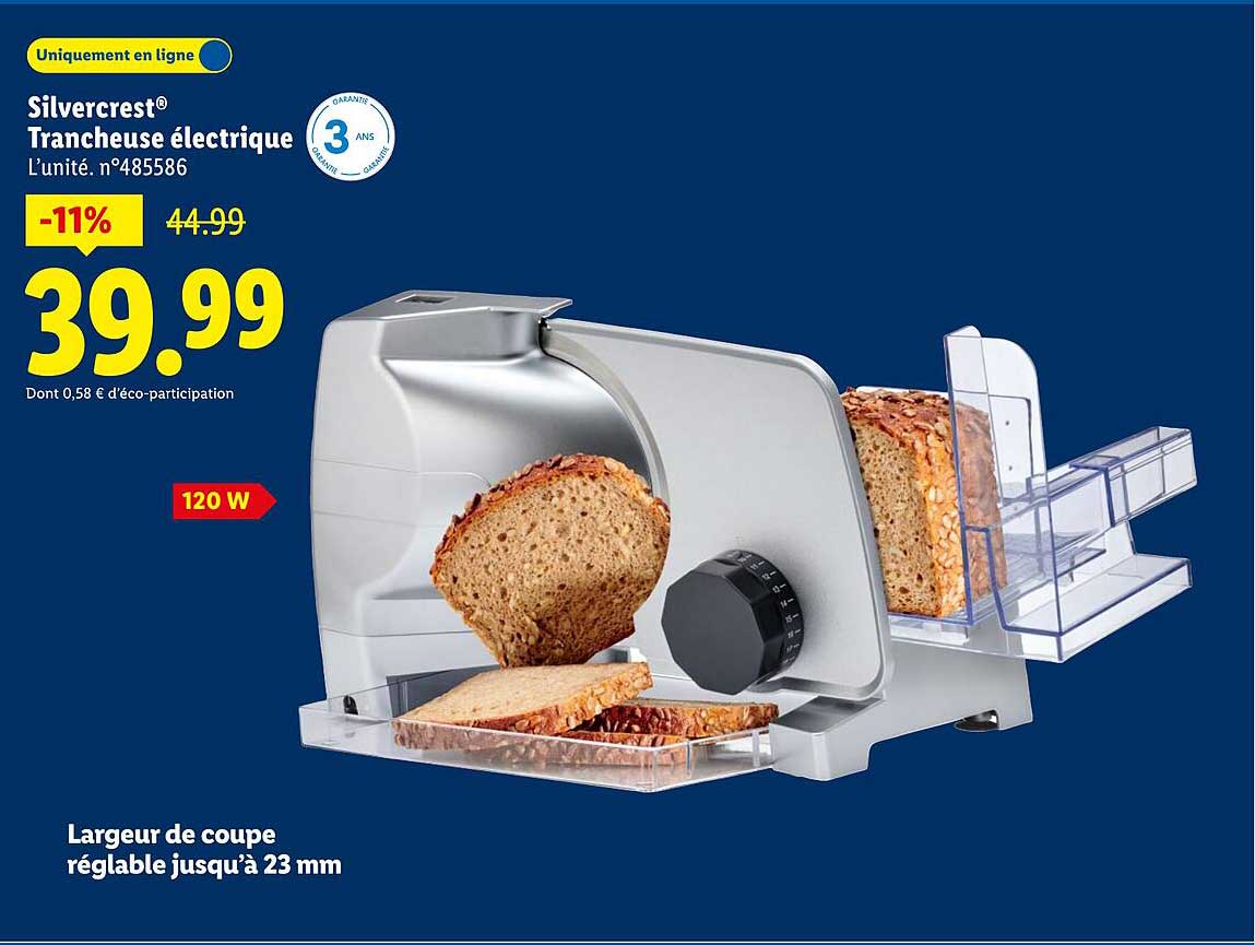 Trancheuse Electrique Lidl