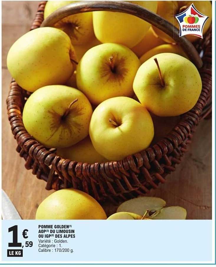 Prix Des Pommes Golden