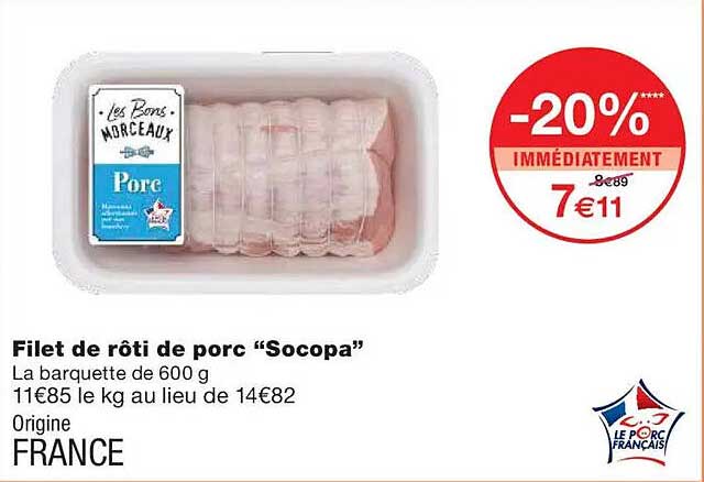 Promo Rôti De Porc U chez U Express - 123Catalogue.fr