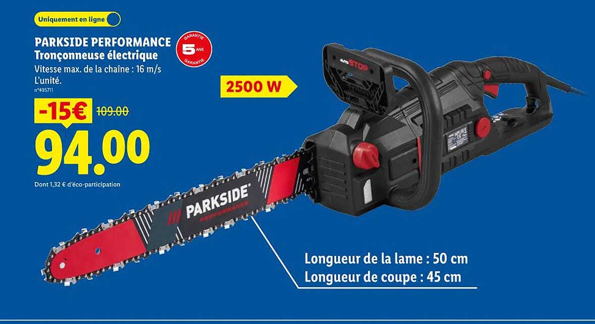 Tronconneuse Brico Depot