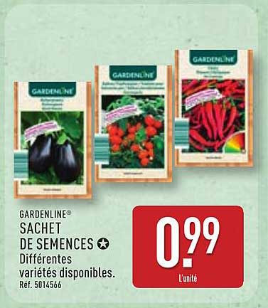 Promo Sachet De Semences chez ALDI - 123Catalogue.fr