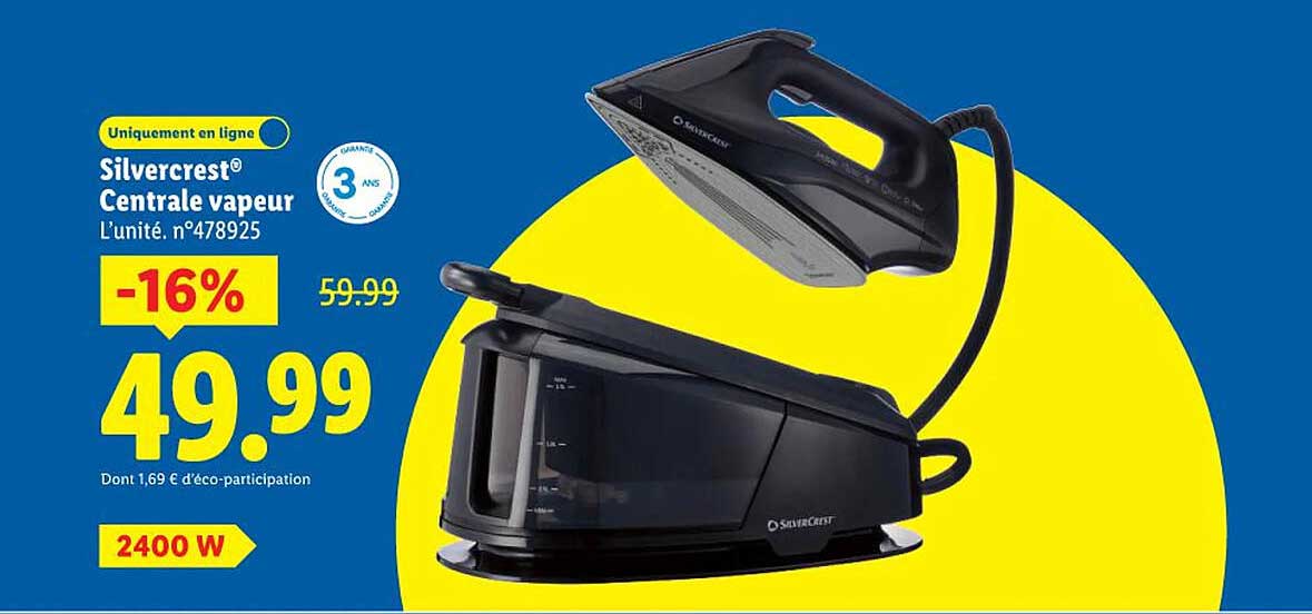 Centrale Vapeur Lidl