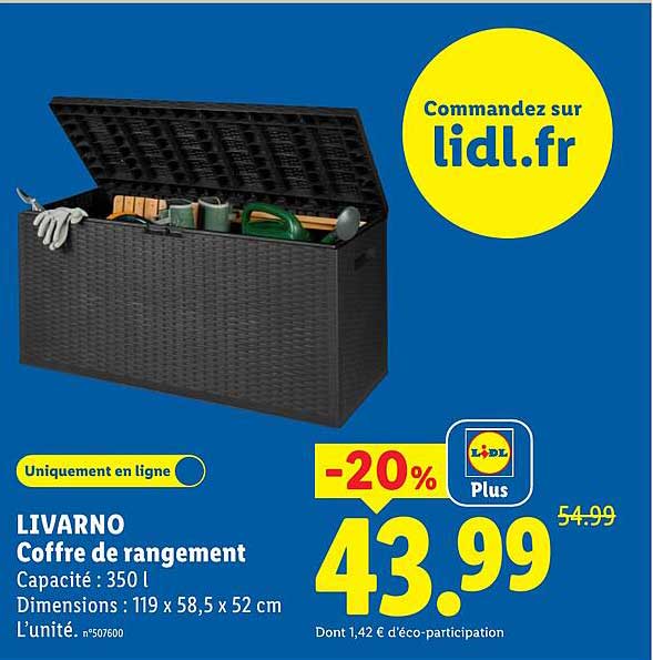 Coffre De Rangement Lidlnull