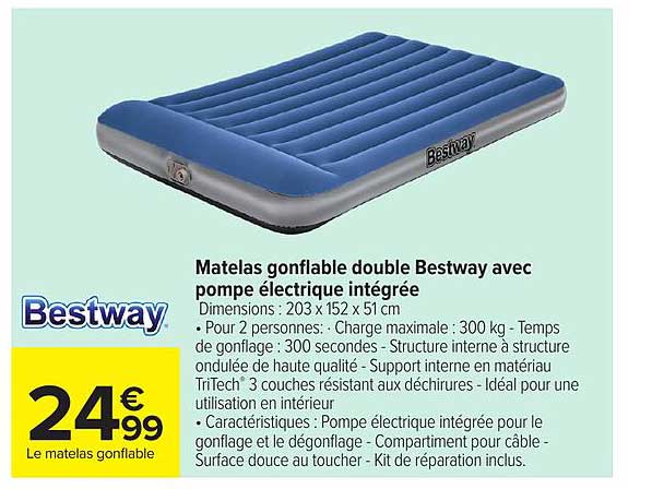 Matelas Gonflable Carrefour Avec Pompe Intgre