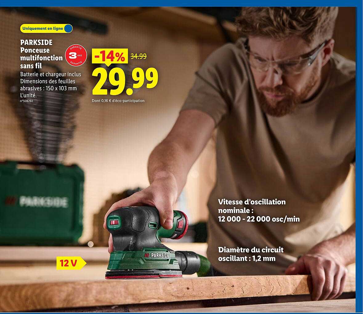 Ponceuse Lidl Prix