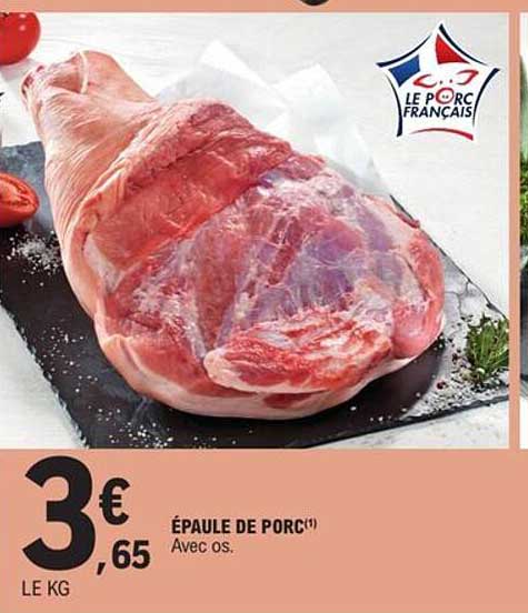 Epaule De Porc Prix Au Kilo