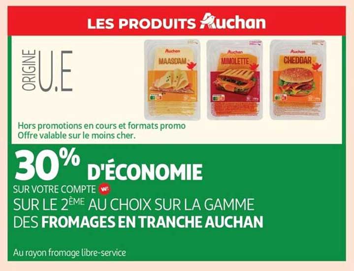 Promo 30% D'économie Sur Votre Compte Sur Le 2Ème Au Choix Sur La Gamme ...