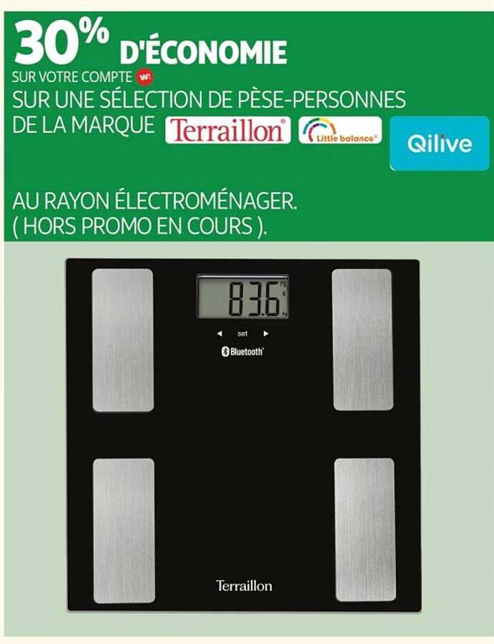 Promo 30% D'économie Sur Votre Compte Sur Une Sélection De Pèse ...