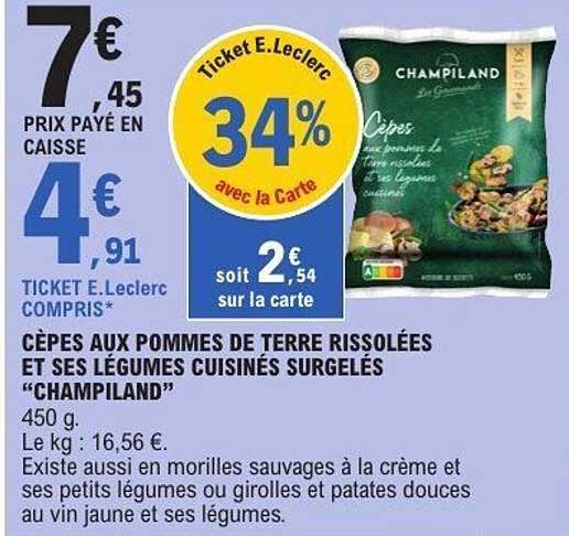 Promo 15 Râpés De Pommes De Terre Aux Légumes chez Thiriet ...