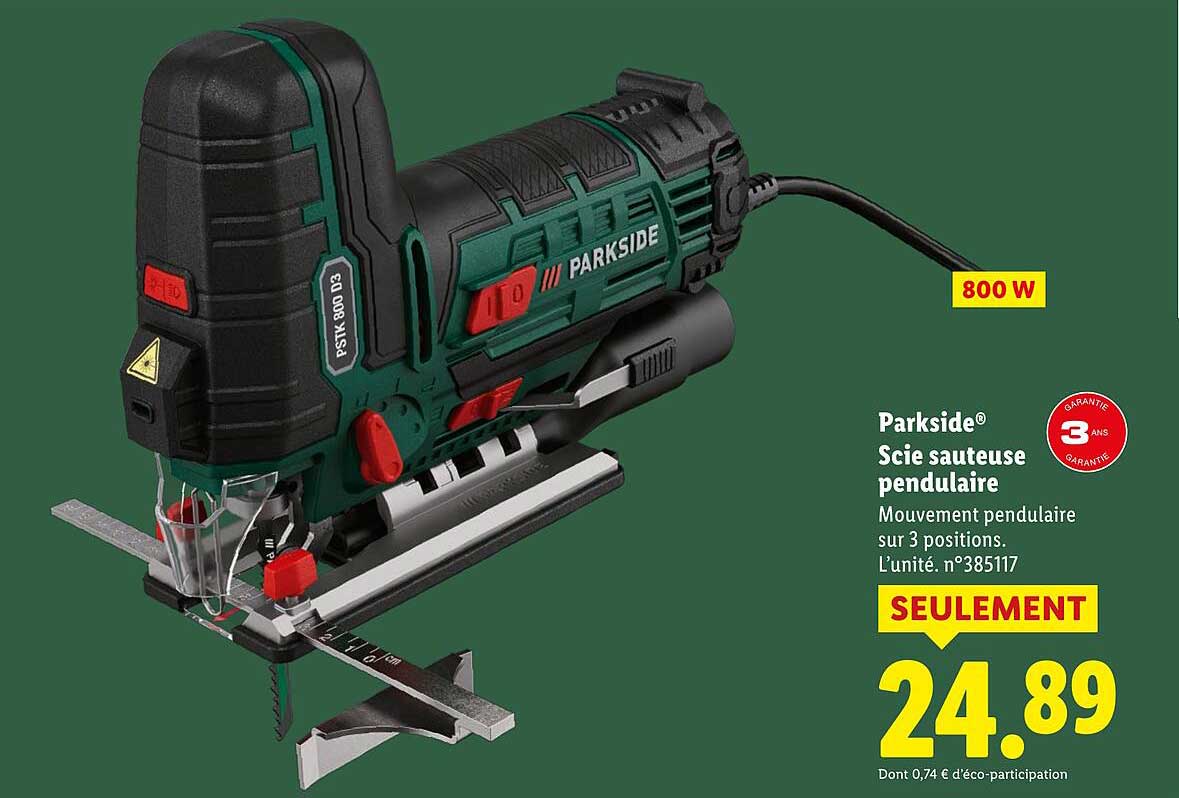 Parkside Scie Sauteuse