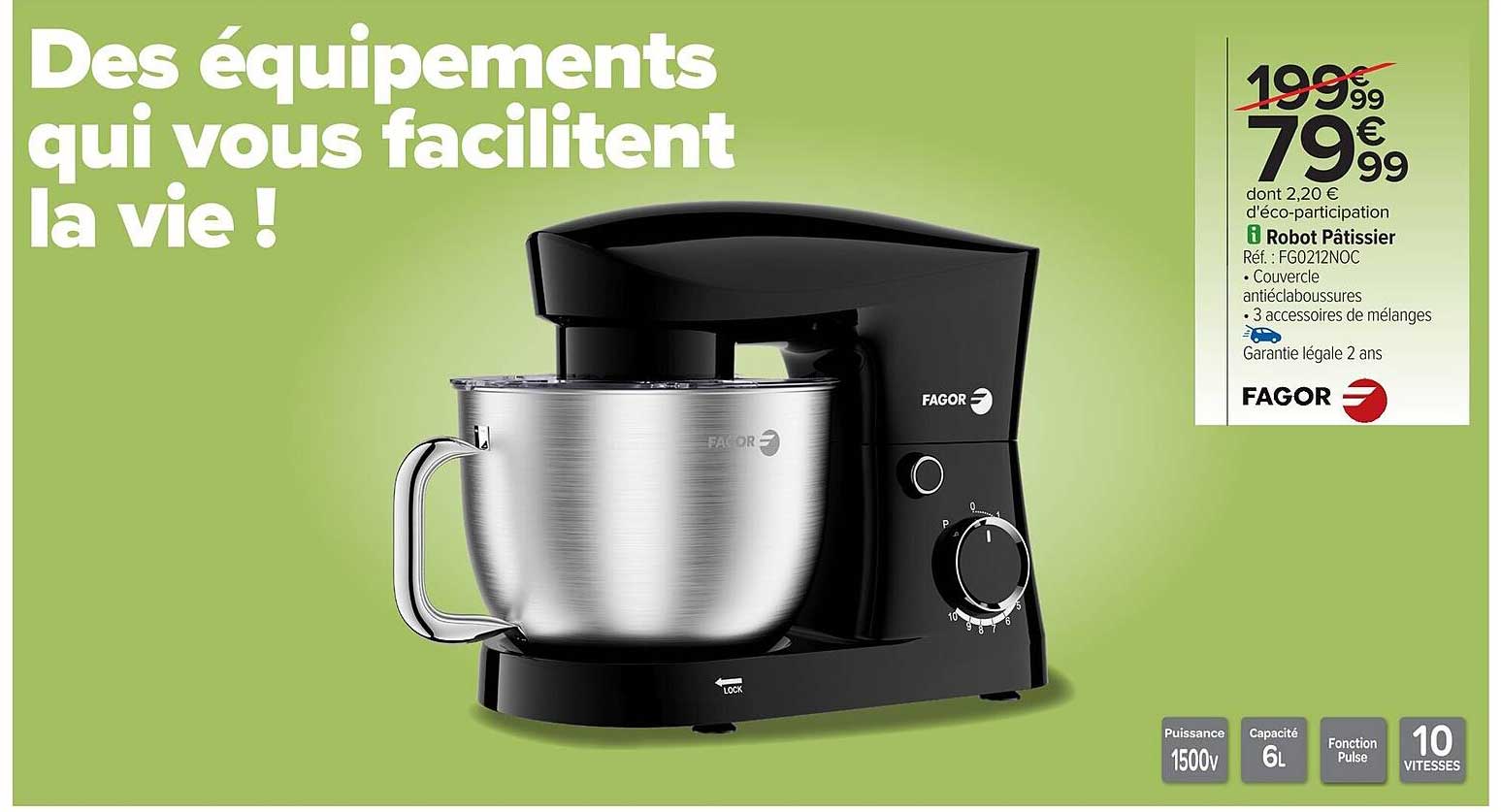 Robot Ptissier Carrefour Promonull