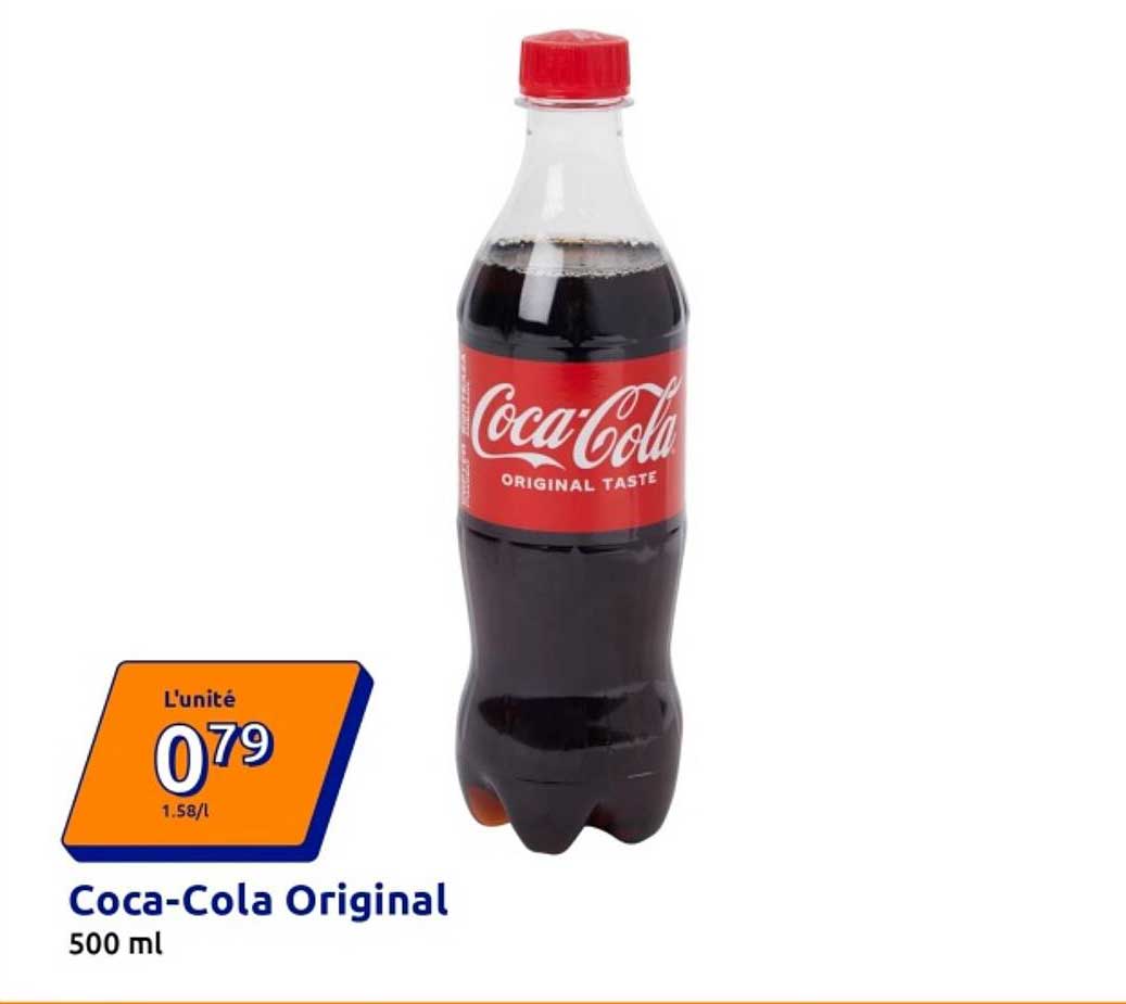 Promo Coca-Cola Original chez Action - 123Catalogue.fr