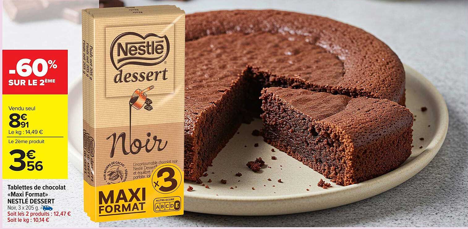 Chocolat A Cuire Nestl