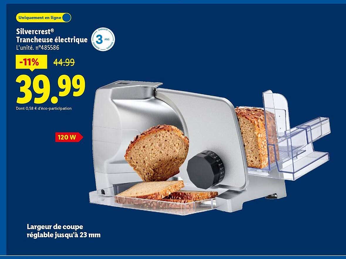 Trancheuse Electrique Lidl